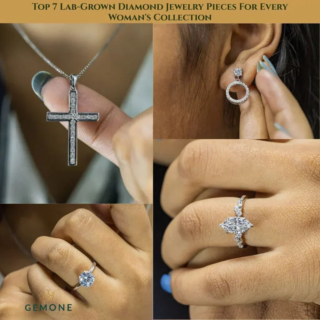 Top 7 Lab Grown Diamond Jewelry Pieces – Gemone Diamond